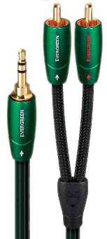 AudioQuest Evergreen Mini To RCA - 3 Meter - Open Box – HCM Audio